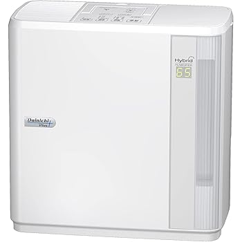 ダイニチ (Dainichi) 加湿器 ハイブリッド式(木造和室8.5畳まで/プレハブ洋室14畳まで) HDシリーズ ホワイト HD-(中古品)