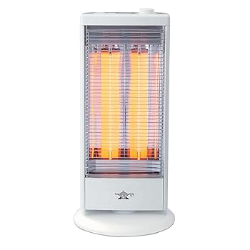 アラジン 電気ストーブ 遠赤グラファイトヒーター 1000W ホワイト AEH-G100B-W(中古品)