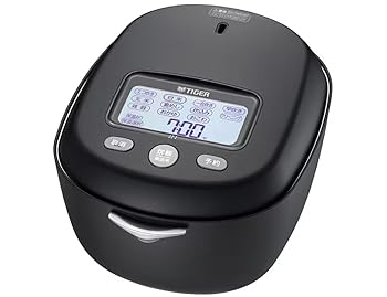 タイガー土鍋ご泡火炊き JRX-G100-KG [エボニーブラック] 圧力IH炊飯器 5.5 合 本土鍋 最大消費電力1080 W(中古品)