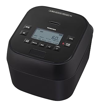 TOSHIBA 炊飯器 炎匠炊き 5.5合 RC-10HGW(K)(中古:未使用・未開封)
