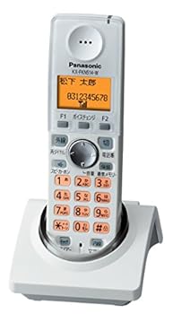 パナソニック 増設子機 ホワイト KX-FKN514-W(中古品)