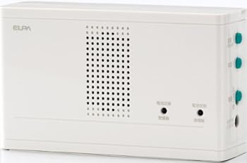 ELPA ワイヤレスチャイム 受信器 増設用 EWS-10(中古品)