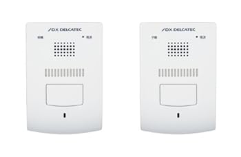 DXアンテナ 親機＆室内子機セット ワイヤレスインターホン DWP10A2(中古品)