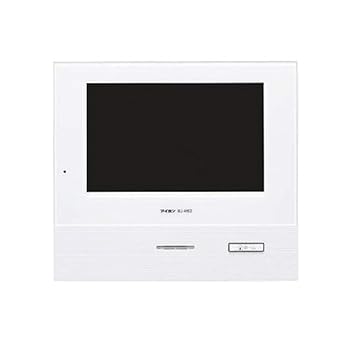 アイホン インターホン ドアホン モニター付き子機 7型画面 カラー画面 二世帯向き 壁取付型 SDカード対応 白 WJ(中古:未使用・未開封)