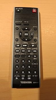 東芝 DVDリモコン SE-R0181(中古:未使用・未開封)