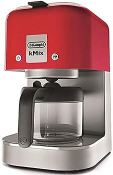 De'Longhi ドリップコーヒーメーカー ケーミックス [kMix] COX750J-RD レギュラーコーヒー 6杯用 ステンレスフィ(中古:未使用・未開封)