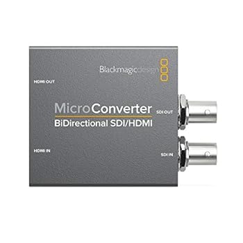 【国内正規品】 Blackmagic Design コンバーター Micro Converter BiDirectional SDI/HDMI wPSU CONVBDC/SDIHDWP(中古品)