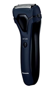 パナソニック メンズシェーバー 3枚刃 お風呂剃り可 青 ES-RL15-A(中古品)