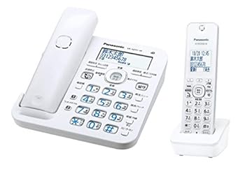 パナソニック RU・RU・RU デジタルコードレス電話機 子機1台付き 1.9GHz DECT準拠方式 ホワイト VE-GZ51DL-W(中古:未使用・未開封)