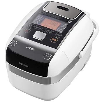 アイリスオーヤマ 炊飯器 3合 米屋の旨み 銘柄量り炊き 圧力IH炊飯器 カロリー表示機能 レシピ付き RC-PC30-W(中古:未使用・未開封)