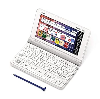 カシオ 電子辞書 ドイツ語 エクスワード XD-SX7100 57コンテンツ(ドイツ語10コンテンツ) XD-SXN71 セット ホワイ(中古:未使用・未開封)