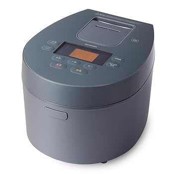 アイリスオーヤマ 炊飯器 5.5合 IH式 デザインタイプ 50銘柄炊き分け機能 極厚火釜 ヘルシーメニュー 低温調理機(中古:未使用・未開封)