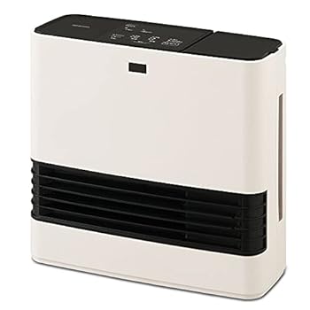 アイリスオーヤマ ヒーター セラミックファンヒーター 大風量 1200W 加湿機能付き 3段階温度調整 転倒オフ機能  (中古:未使用・未開封)
