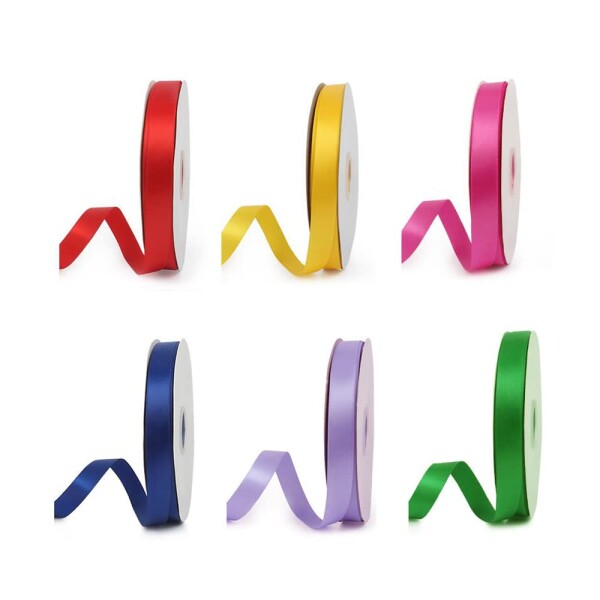 YFFSFDC リボン 包装 サテンリボン ラッピングリボン ちょう結び 6色セット 幅10mm 手芸 ラッピング 花材 手作り 装飾 可愛い ギフトリボン (A)の通販はau PAY ...