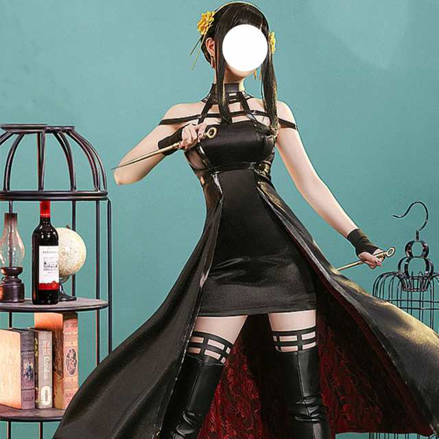 【送料無料】コスプレ ヨル・フォージャー Yor Forger よる 作戦服 戦闘服 コスプレ服 コスプレグッズ コスプレ変装服 コスチューム 変装 SPY×FAMILY テスパイファミリー いばら姫 黄昏 ロイド アーニャ ボンド ダミアン