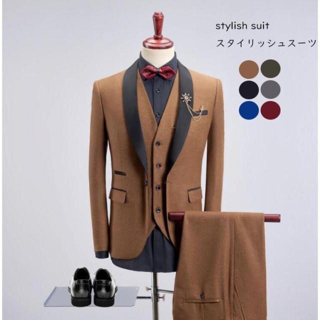 【ほっち】オフィス ビジネス キャリア リクルートスーツ カジュアルスーツ 結婚式 二次会 卒業式 入学式 通勤就活面接 入社 おしゃれスーツ 大きいサイズ 3点セット