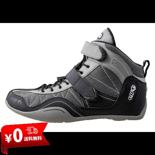 ELF バイクシューズ EXA11【エクサ11】 グレー 23.0CM