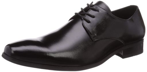 [サラバンド] プレーントゥカウレザードレスシューズ/7760 7760 メンズ ブラック 28.0 CM