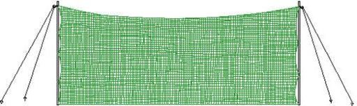 SSK(エスエスケイ) 野球 グラウンド備品 バックネット グリーン SN019G