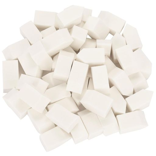 BEAUPRETTY 使い捨てパウダーパフ 250個セット 合成ラテックス製 メイクアップスポンジ ーション用ミニパフ 携帯便利 直径約3.8CM