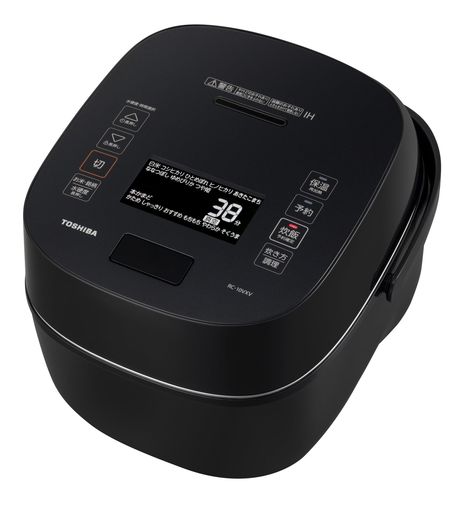 TOSHIBA(東芝) 炊飯器 炎匠炊き 5.5合 RC-10VXV(K) グランブラック 真空圧力IHジャー炊飯器 大火力 真空保温 白米40時間