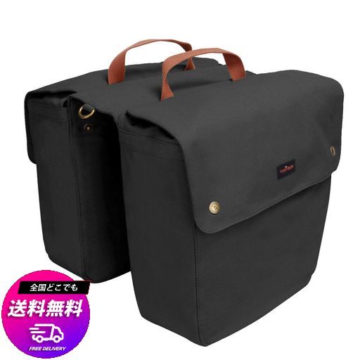 TOURBON 自転車パニアバッグ 24L大容量自転車バック パニアセット バイクバッグ 複数の仕切り フレームバッグ 取り付け簡単 撥水 大きめ 耐久性 丈夫 軽量 通勤 通学 キャンプ アウトドア