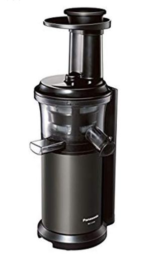 パナソニック ジューサー 低速 ビタミンサーバー コールドプレス あらごし フローズン対応 レシピブック付 グラファイトグレー MJ-L600-H