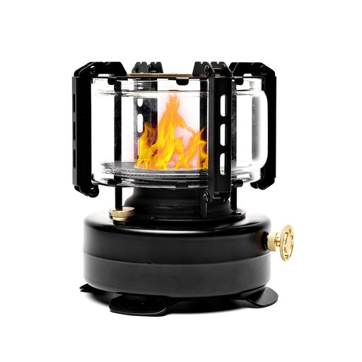 SPRINGHILL 盤古ランプストーブ アイロンストーブ キャンプ ストーブ 屋外灯油暖房ストーブ レトロランプストーブ ティーメーカー (ブラック)