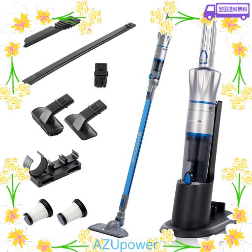 【公式】 インビクタス ワン デラックスセット[アイス シルバー] 【正規品】 インビクタスワン コードレス 掃除機 ハンディ スティッククリーナー 超軽量 軽い 吸引力 強力 水洗い対応 HEP…