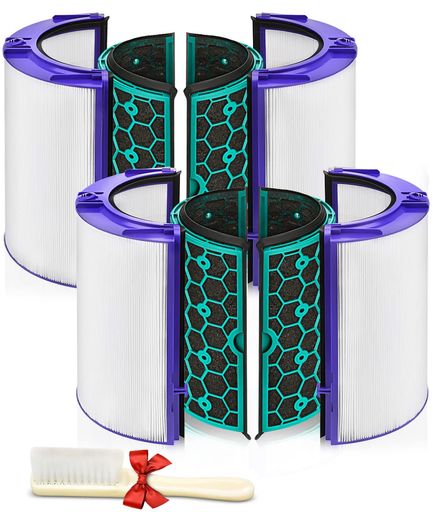 ダイソン DP04 TP04 HP04 HP05 TP05 用 フィルター 空気清浄機フィルター 【2セット入り】 空気清浄機能付ファン 空気清浄ファンヒーター 交換用フィルター 【脱臭・除菌・花粉対策・HEPA集じん…