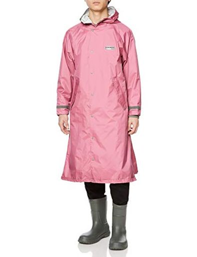 [ドキュメント] レインコート 東レエントラント使用 防水 透湿 軽量レインコート ピンク L