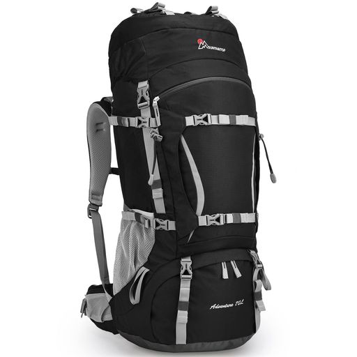 [MOUNTAINTOP] [マウンテントップ] 70L 登山リュック 大容量 キャンプ YKKジッパー使用 バックパック 防水 リュックサック アウトドア 防災ザック 軽量 レインカバー付き 旅行用