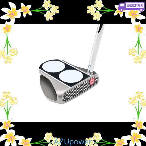 オデッセイ(ODYSSEY) 右用 パター MICROHINGE 2-BALL V-LINE ダブルベント (マレットタイプ ODYSSEY STEEL 34インチ) スチール メンズ