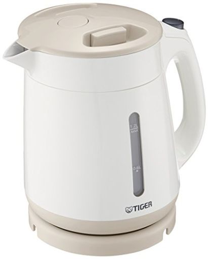 タイガー魔法瓶(TIGER) 電気ケトル 5 SAFE+ 安心・安全機能 ベージュ1.2L PCI-G120-C