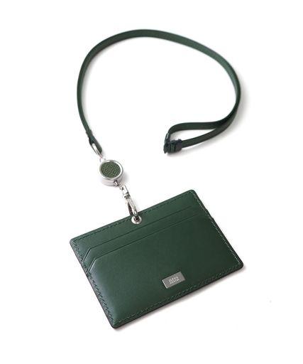 [タケオキクチ] エンベロープカードホルダー タケオキクチ パナマ小物 メンズ グリーン