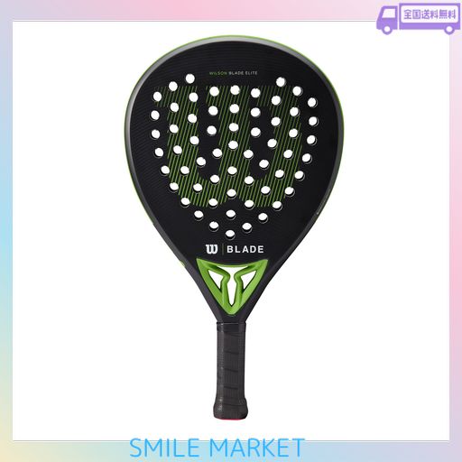 WILSON(ウイルソン) パデル ラケット BLADE ELITE V2 グリップサイズ2 ライムグリーン×ブラック WR067311U2