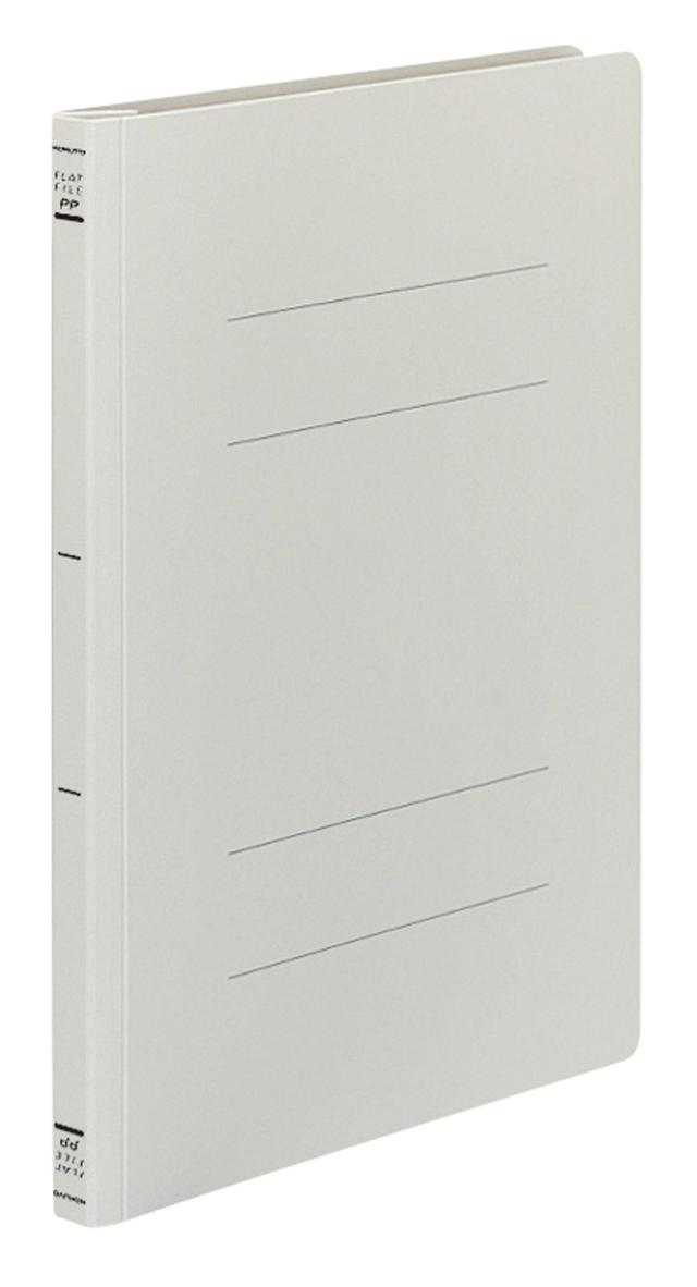 コクヨ フラットファイル PP表紙 樹脂製とじ具 2穴 A4 150枚収容 グレー フ-H10Mの通販はau PAY マーケット - Day ...