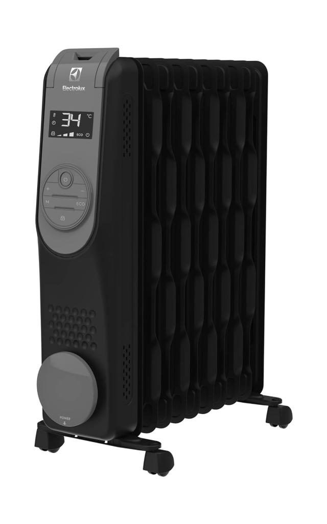 Electrolux (エレクトロラックス) オイルヒーター COMFORTHEAT 700 北欧デザイン ブラックグレー EO12D104C0
