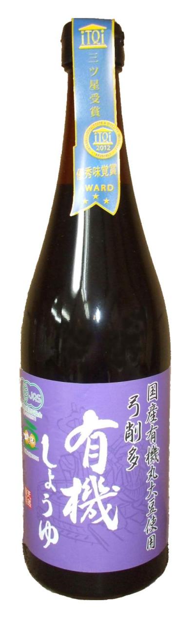 弓削多醤油 有機しょうゆ 720mlの通販はau PAY マーケット - アルバ | au PAY マーケット－通販サイト