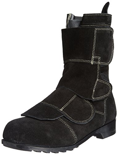 ノサックス 安全靴 溶接作業用 溶接プロ WD-700 メンズ 黒 JP JP23.5cm(23.5cm)