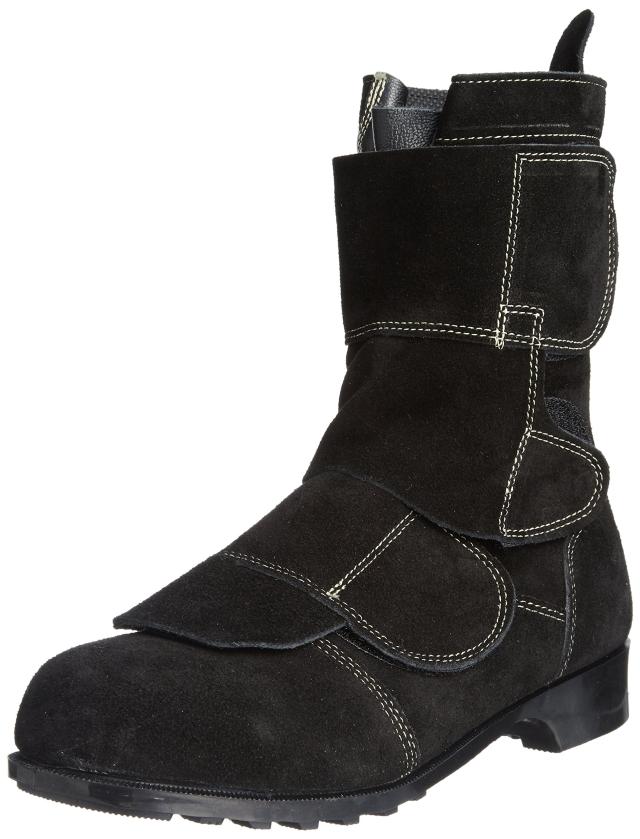 ノサックス 安全靴 溶接作業用 溶接プロ WD-700 メンズ 黒 JP JP25cm(25cm)