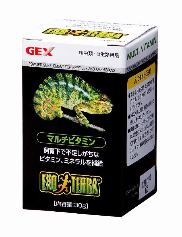 エキゾテラ GEX EXOTERRA マルチビタミン 30g PT1860 不足しがちなビタミンやミネラルなど10種類以上を含有したパウダーサプリの通販はau PAY マーケット - うぐいす ...