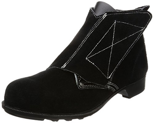 ドンケル 安全靴 短靴 耐熱 溶接 高炉 旋盤前等 JIS T8101革製S種合格品(V式) T-2ベロア メンズ ブラック 28.0 cm