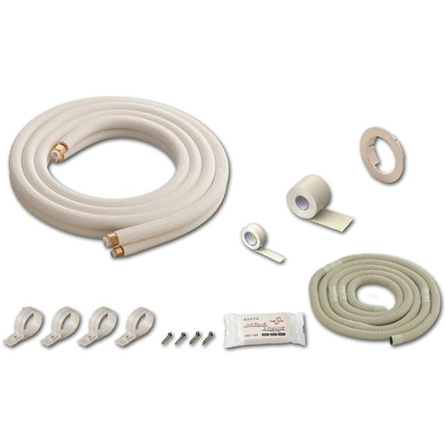 関東器材 配管セット(部品入り) 2分3分 4m 4P-FSP