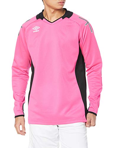 アンブロ 長袖シャツ ゴールキーパー用 サッカー フットサル Tシャツ 高強度素材 吸汗速乾 ドライ メンズ 男女兼用 SPNK 3L