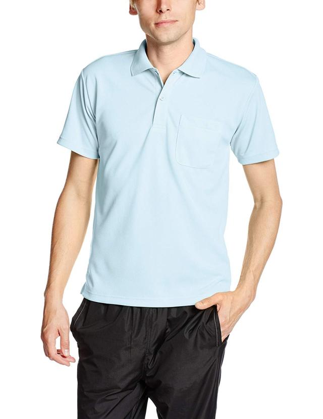グリマー 半袖 4.4オンス ドライ ポロシャツ ポケット付 00330-AVP ライトブルー LL (日本サイズLL相当)の通販はau PAY マーケット - Day One STORE ...