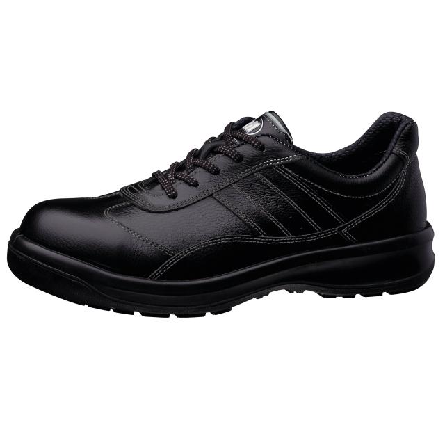 ミドリ安全 男女兼用 レザースニーカー安全靴 G3551 ブラック 25．0cm