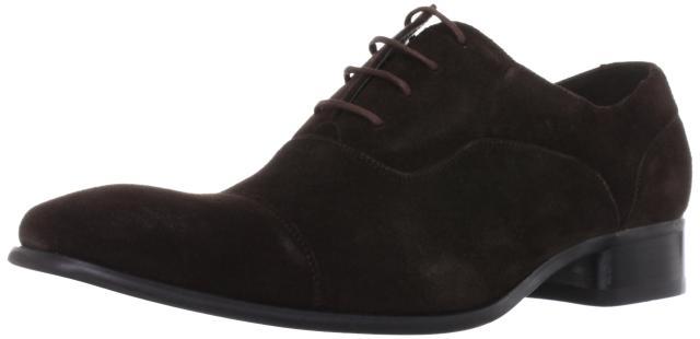 サラバンド ビジネスシューズ 内羽根 ストレートチップ レースアップ 7770 メンズ ブラウンスエード 24.5 cm 3E