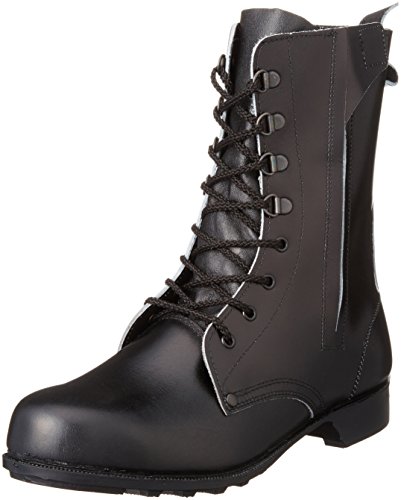 ドンケル 安全靴 ブーツ チャック付き JIS T8101革製S種合格(V式) 604T メンズ ブラック 24.0 cm