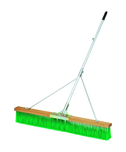 TOEI LIGHT(トーエイライト) コートブラシN120S G1416 ブラシ幅120cm ブラシ材質:PVC 補強ステー付 アルミ柄 固定フック付